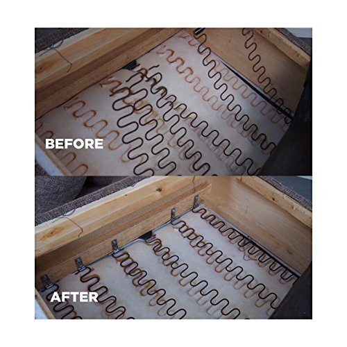 Sofa Zig Zag Spring Repair Kit (2 Brackets) Includes All Hardware | eBay