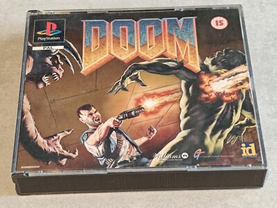 DOOM BIG BOX SONY PS1 PLAYSTATION 1 SLIM PS2 PS3 | eBay