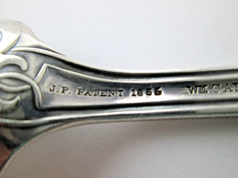 Wm. Carrington & Co Southern Sterling Silver Sugar Spoon Charleston, SC ...