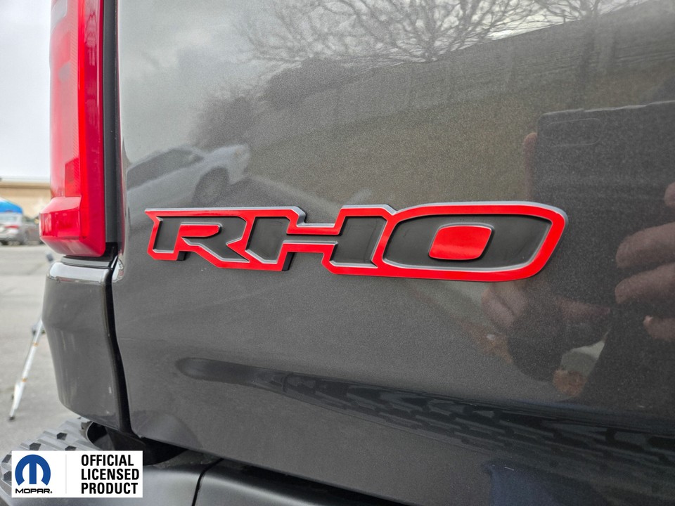 FITS 2025 Ram RHO Tailgate RHO Emblem Overlay Decals Vinyl Stickers | eBay