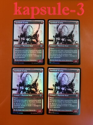 4x Sawblade Scamp (292) | FOIL Showcase | Phyrexia: All Will Be One ...