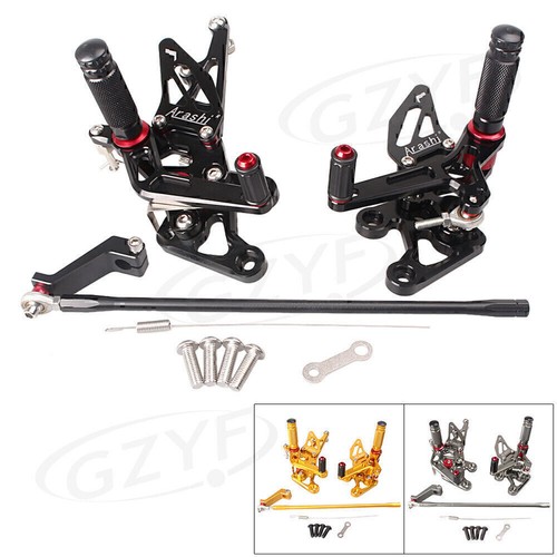 Adjustable Rearsets Foot Pegs Pedals Kit For YAMAHA FZ8 2010-2013/ FZ1 ...