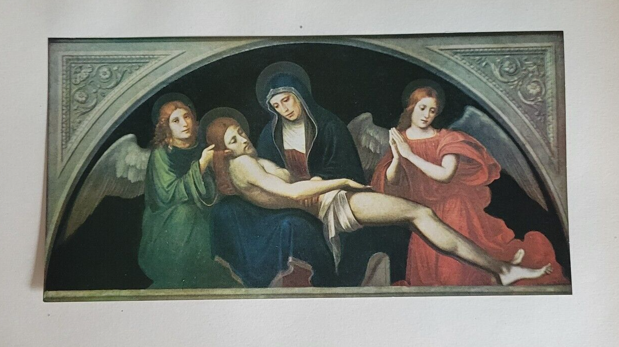 THE VIRGIN MARY TWO ANGELS WEEPING OVER DEAD BODY CHRIST Francesco ...