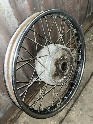 Matchless Heavyweights? G80? G9? Rear Wheel With Full Width Hub Used ...