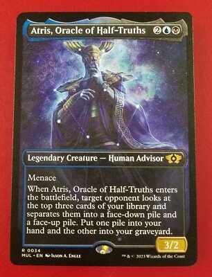 1x Atris, Oracle of Half-Truths | Multiverse Legends | MTG Magic Cards ...