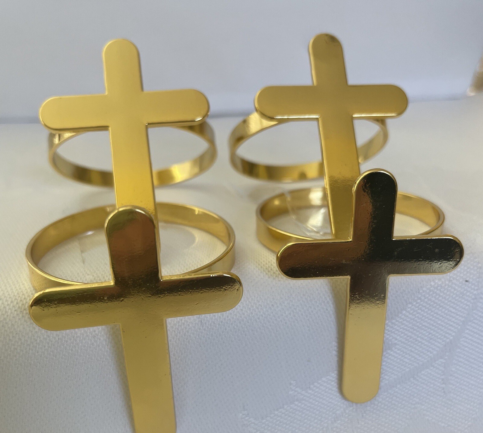 Cross napkin rings set of 4 | eBay