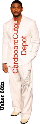 Usher Life Size Cardboard Cutout Free Shipping! | eBay