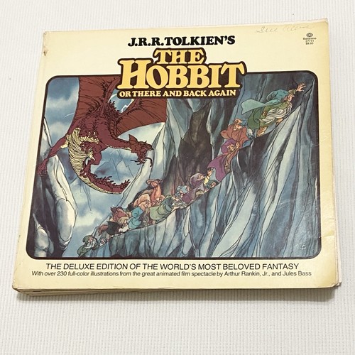 The Hobbit There And Back Again Rankin & Bass Illustration Book ...