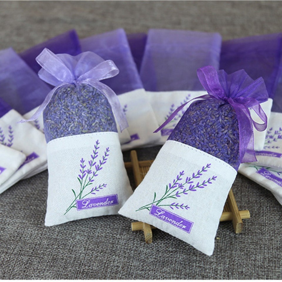 6 Pcs Empty Lavender Sachet Bags Cotton Fabric Fragrance Bags For ...