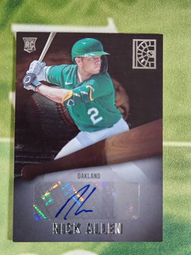 Nick Allen 2022 Capstone Baseball Rookie Auto Autograph Oakland ...