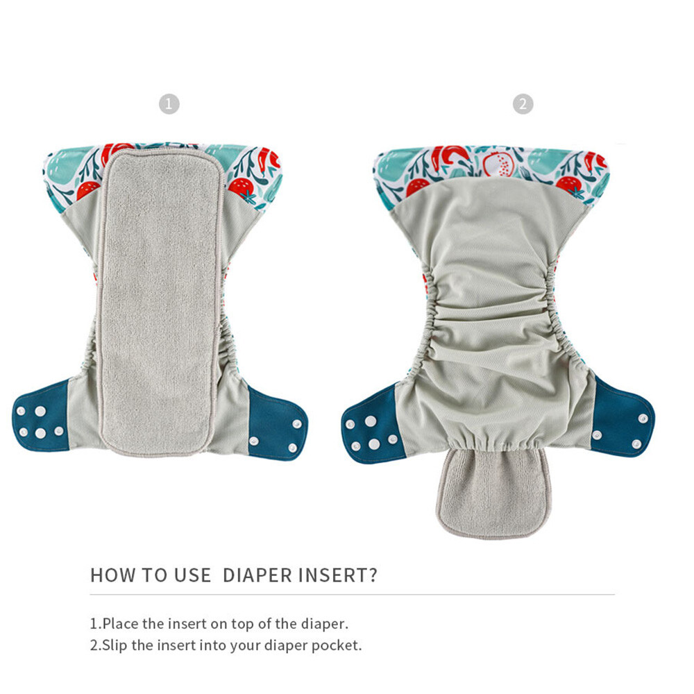 4pcs/ Cloth Diapers Washable Reusable Pocket Cloth Diaper Quick I0G0 | eBay