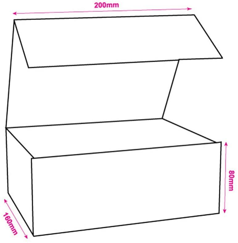 Quality Gift Box Flat Pack Magnetic Box, Available Various Colours ...