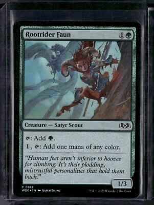 Rootrider Faun 182 Foil MTG Magic The Gathering | eBay