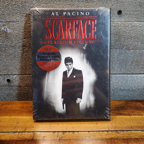 Factory Sealed SCARFACE (2-Disc DVD Set, Platinum Edition) Al Pacino ...