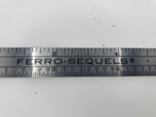 Vintage Lederle Drug Co Pharmaceuticals Ferro-Sequels Advertising Metal ...