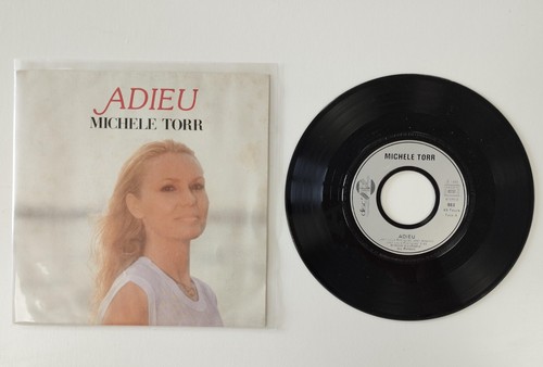 MICHELE TORR Adieu, A mon père, Disque 45T 7" Vinyle / V06B | eBay