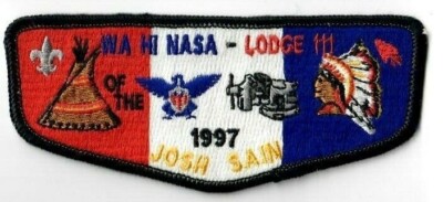 Boy Scout OA 111 Wa-Hi-Nasa Lodge 1997 National Vice Chief Josh Sain ...