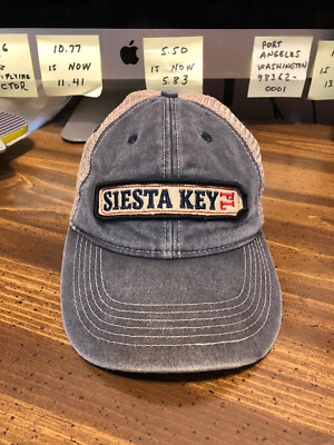Siesta Key FL Mesh-Back Hat ~ Snapback | eBay