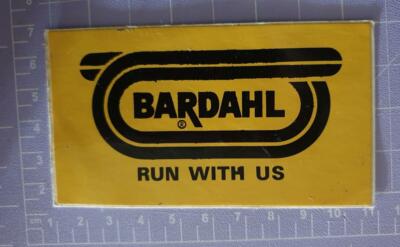 Bardahl Sticker 10cm x 6cm approx As per image | eBay Australia