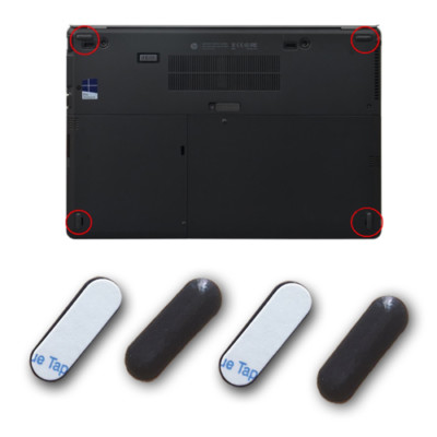 4Pcs Rubber Feet Foot For HP EliteBook Folio 9470M 9480M Bottom Base ...