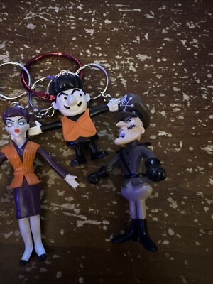 Bullwinkle, Natasha, Boris, Fearless Leader Key Rings | eBay