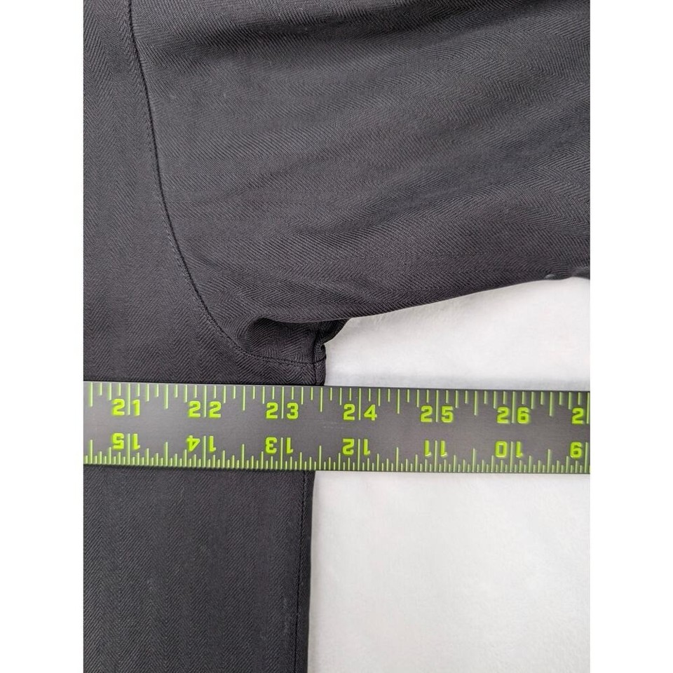 Tommy Bahama Silk Mens Button Up Short Sleeve Shirt XL Black Luxury ...