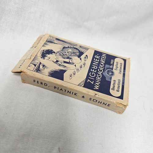 Vintage Zigeuner Wahrsagekarten Gipsy Tarot Fortune Telling Cards 36 ...