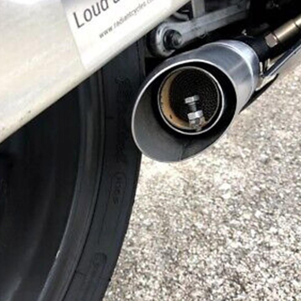 Short End Exhaust Pipe Muffler Tail Tips For Indian Scout Sixty Bobber ...