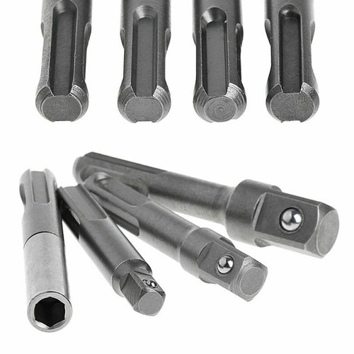 SDS Adapter Tool 4Pcs Set Accessories Drill Bit Extension Rod Grey ...