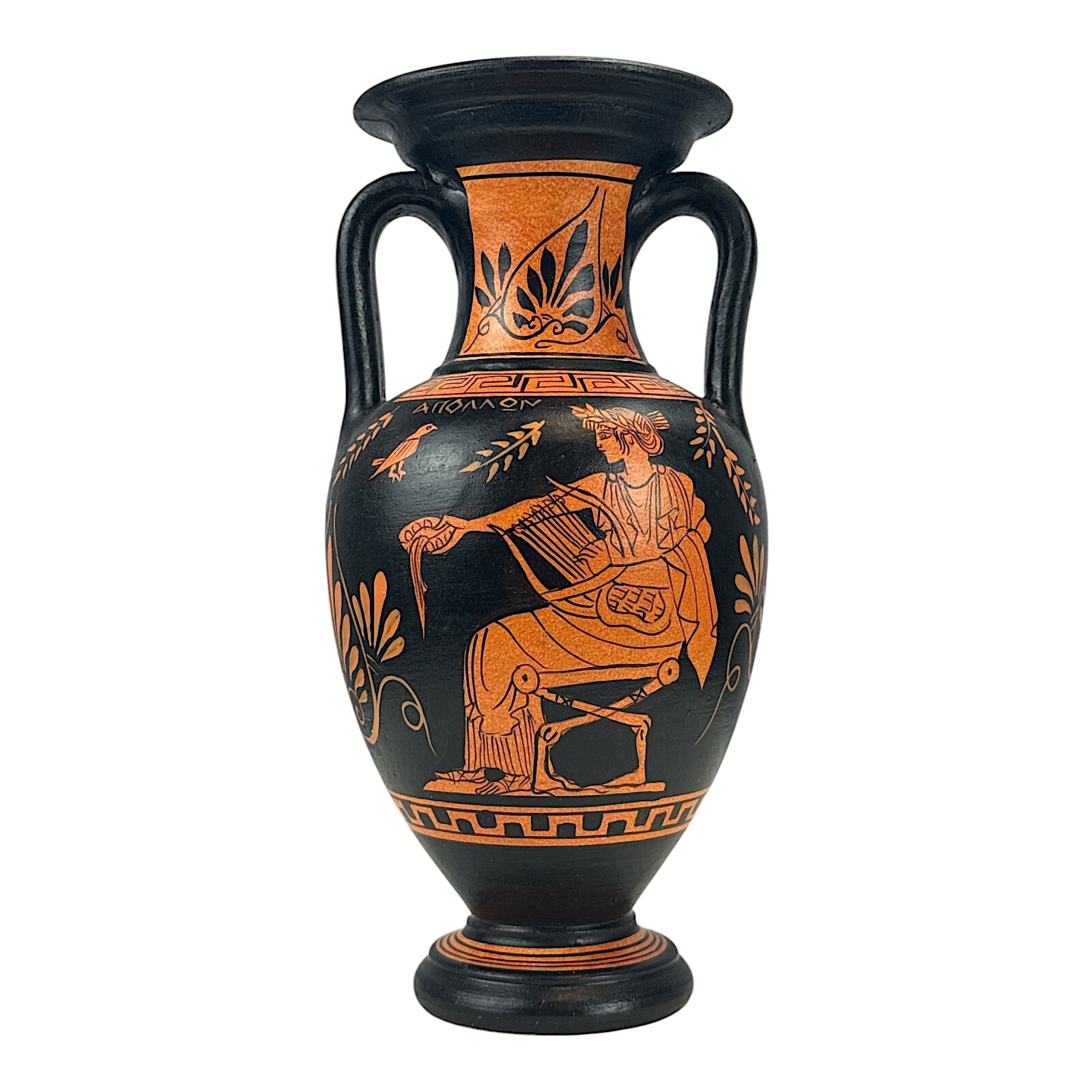 God Apollo and Daphne painting Ancient Greek Vase Pottery | eBay