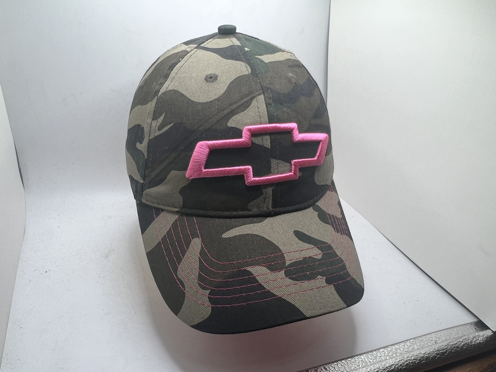 Chevy Chevrolet Camo Pink Women's Hat Baseball Cap Ca… - Gem