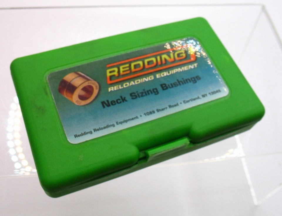 15 Miscellaneous Lot Redding Neck Sizing Bushings Titanium Nitride ...