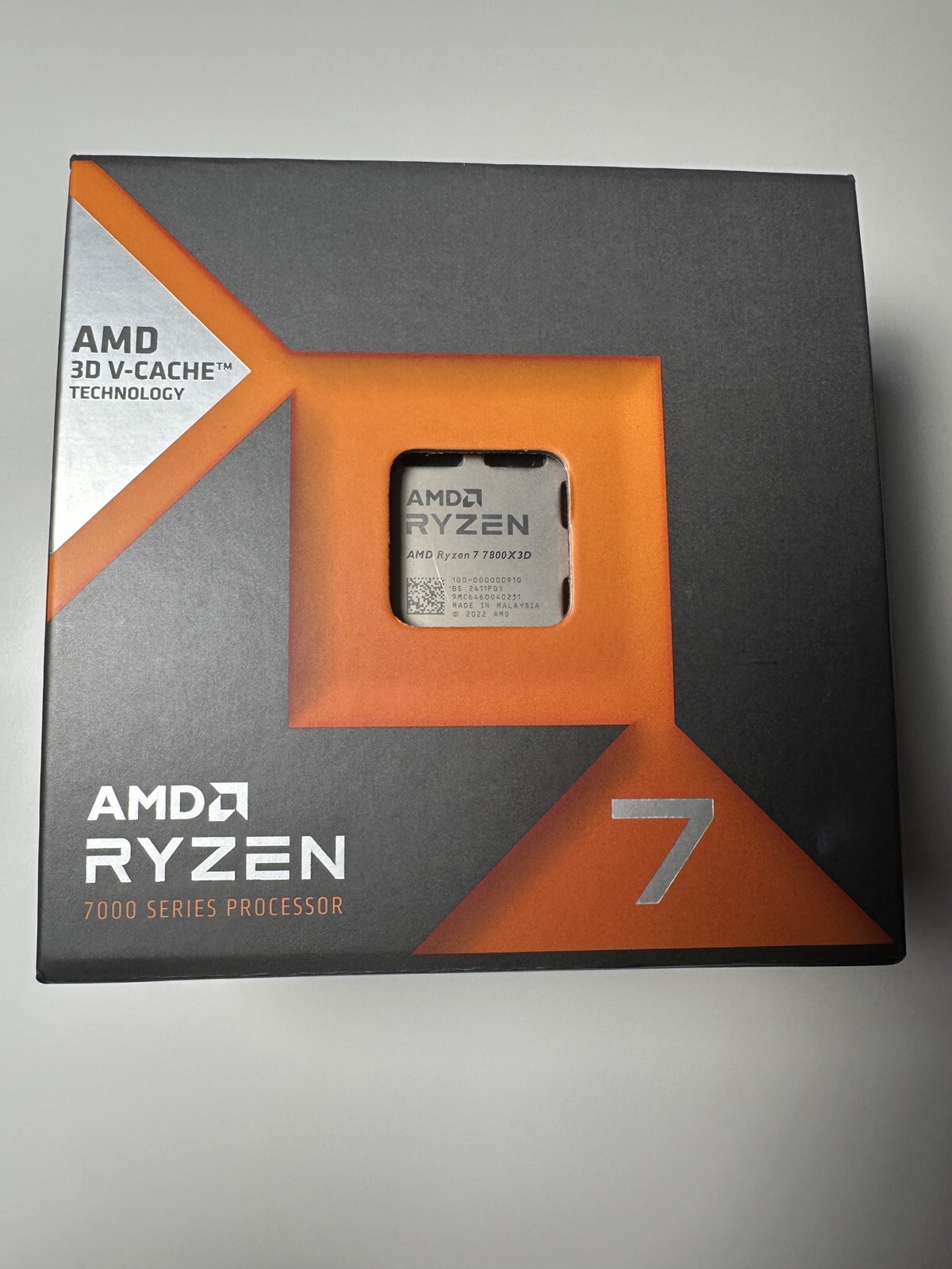 AMD Ryzen 7 7800X3D Processor (5 GHz, 8 Cores, Socket AM5) Boxed ...