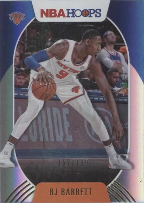2020-21 Panini NBA Hoops - RJ Barrett #90 Premium Box Set /199 for sale ...