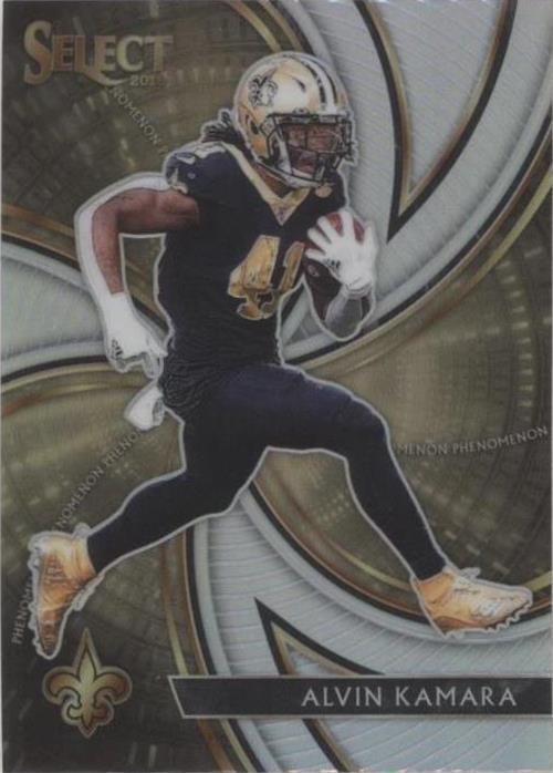 2019 Panini Select - Phenomenon Alvin Kamara #5 Silver Prizm for sale ...