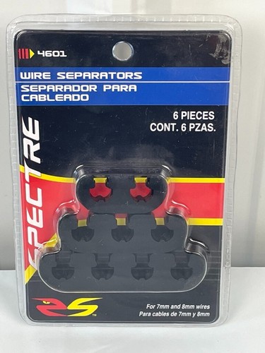 Spark Plug Wire Separators, Black, for V8, fits 7mm & 8mm wires ...