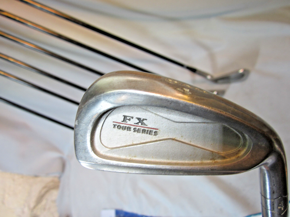 Ram Golf FX Pro Series Graphite 3-9 Set Of Irons RH Apollo Shafts | eBay