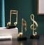 Golden Music Note /Statue Sculpture Piano Symbol Desktop 3pieces | eBay