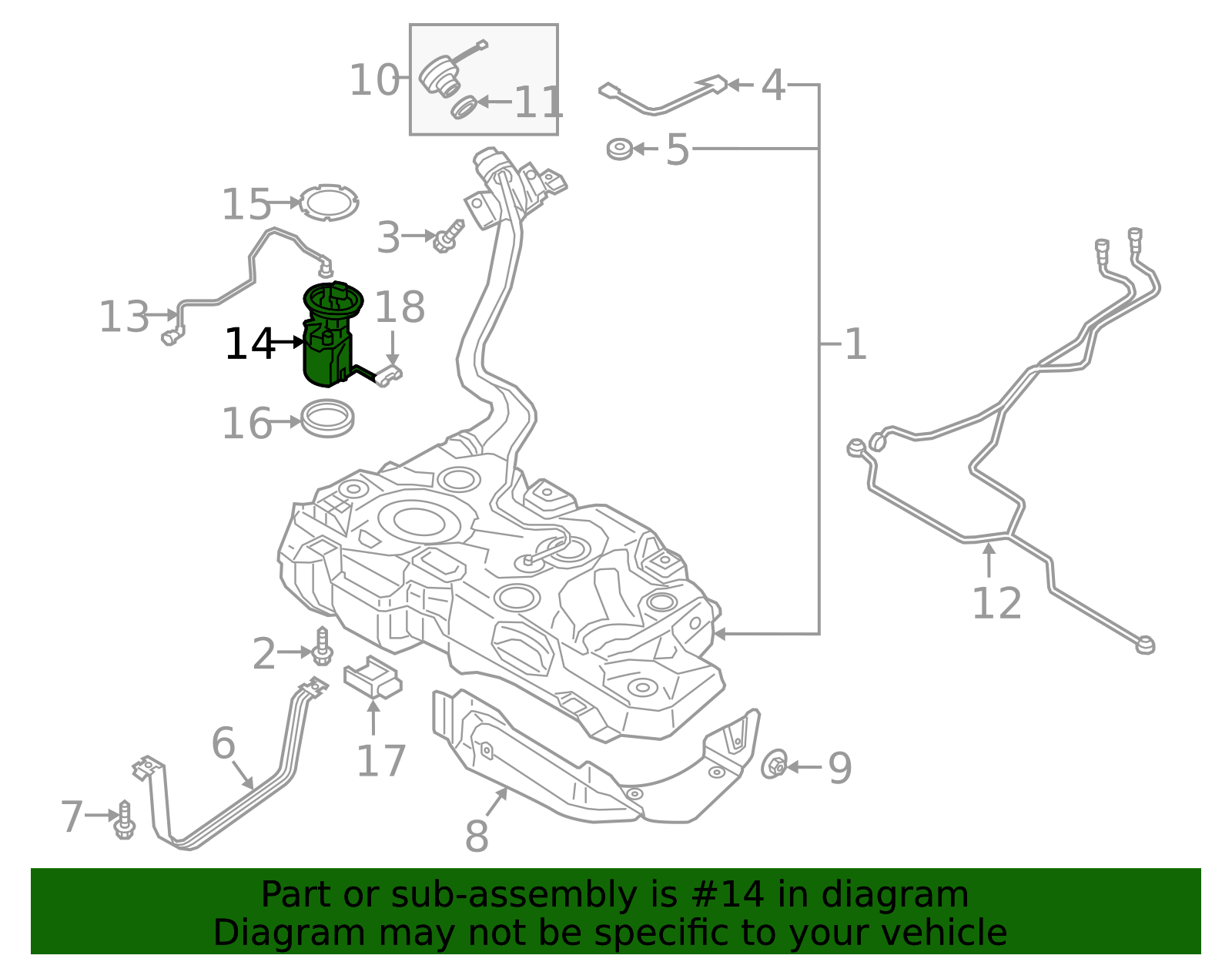 OEM Fuel Pump for Jetta ASSY Lifetime 5QM919051 for sale online | eBay