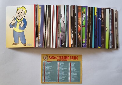 Fallout Trading Cards Serie 2 ( Komplettes Basisset 1-100 ) | eBay