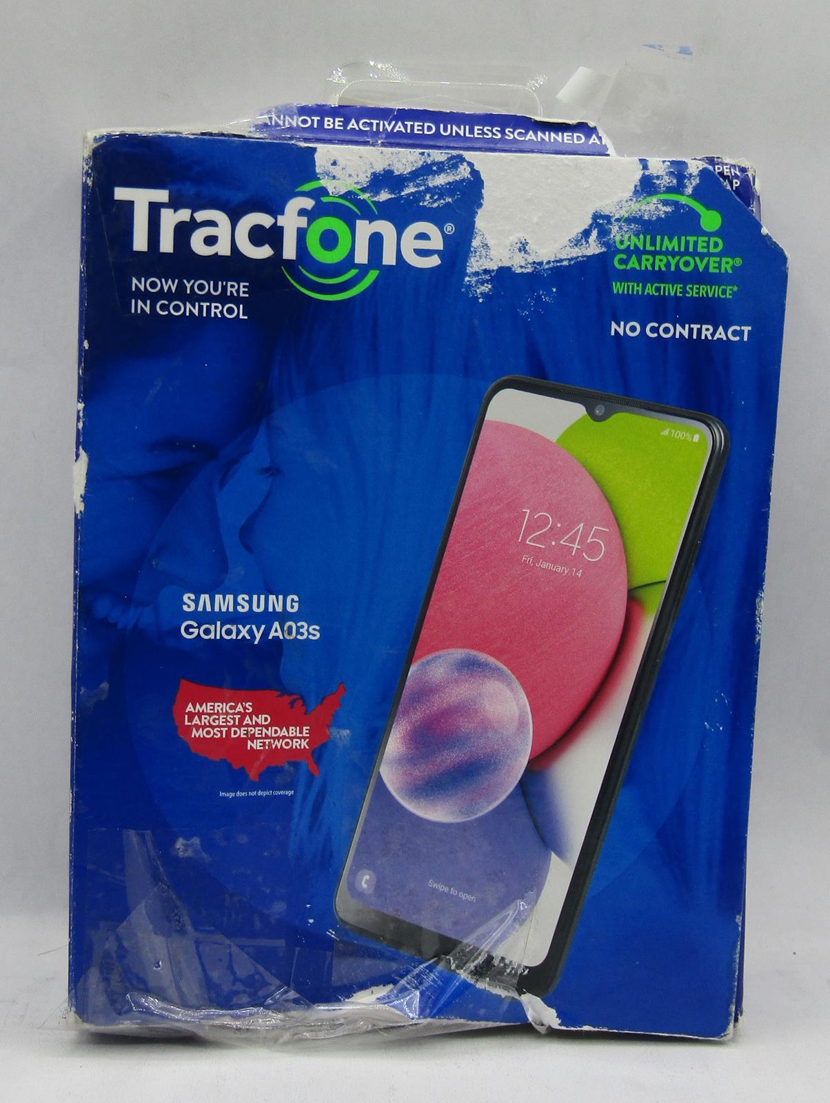 TRACFONE BLACK SAMSUNG GALAXY A03S 32GB SMARTPHONE #110779# | eBay