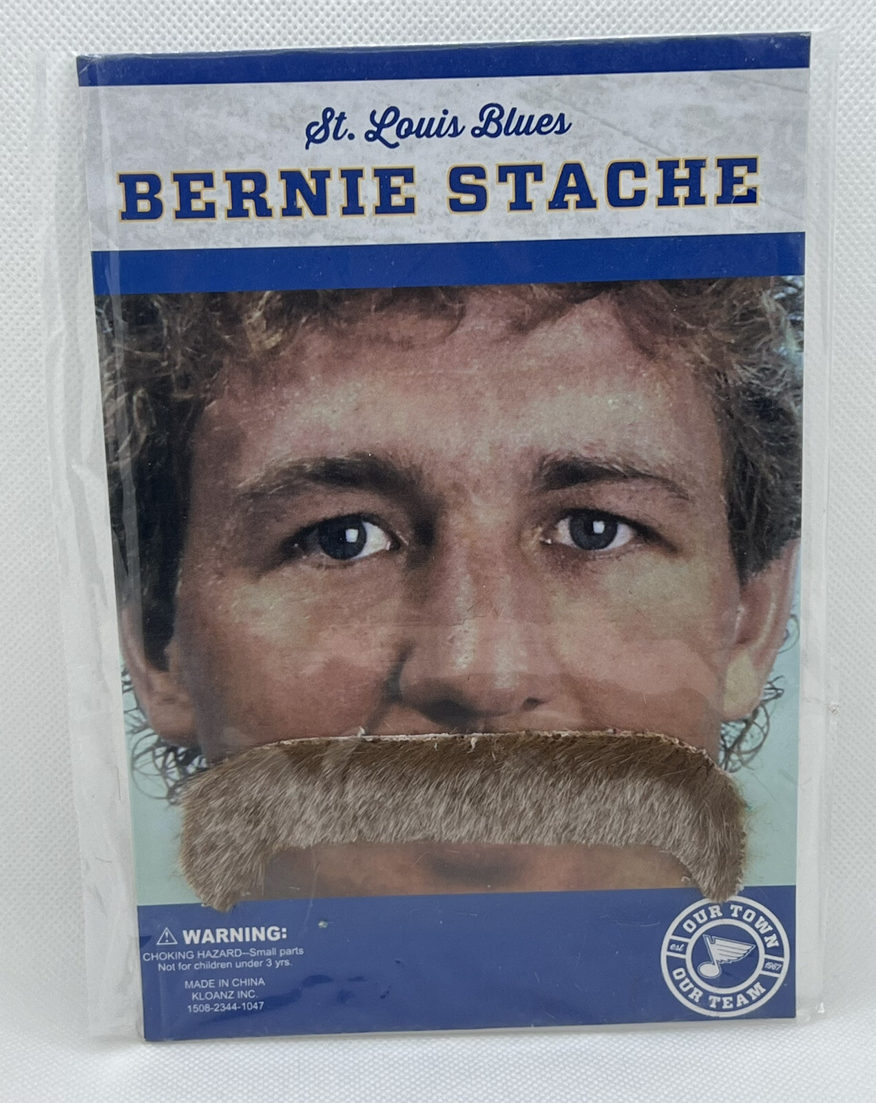 St Louis Blues Bernie Federko Mustache "Bernie Stache" NHL Hockey SGA ...