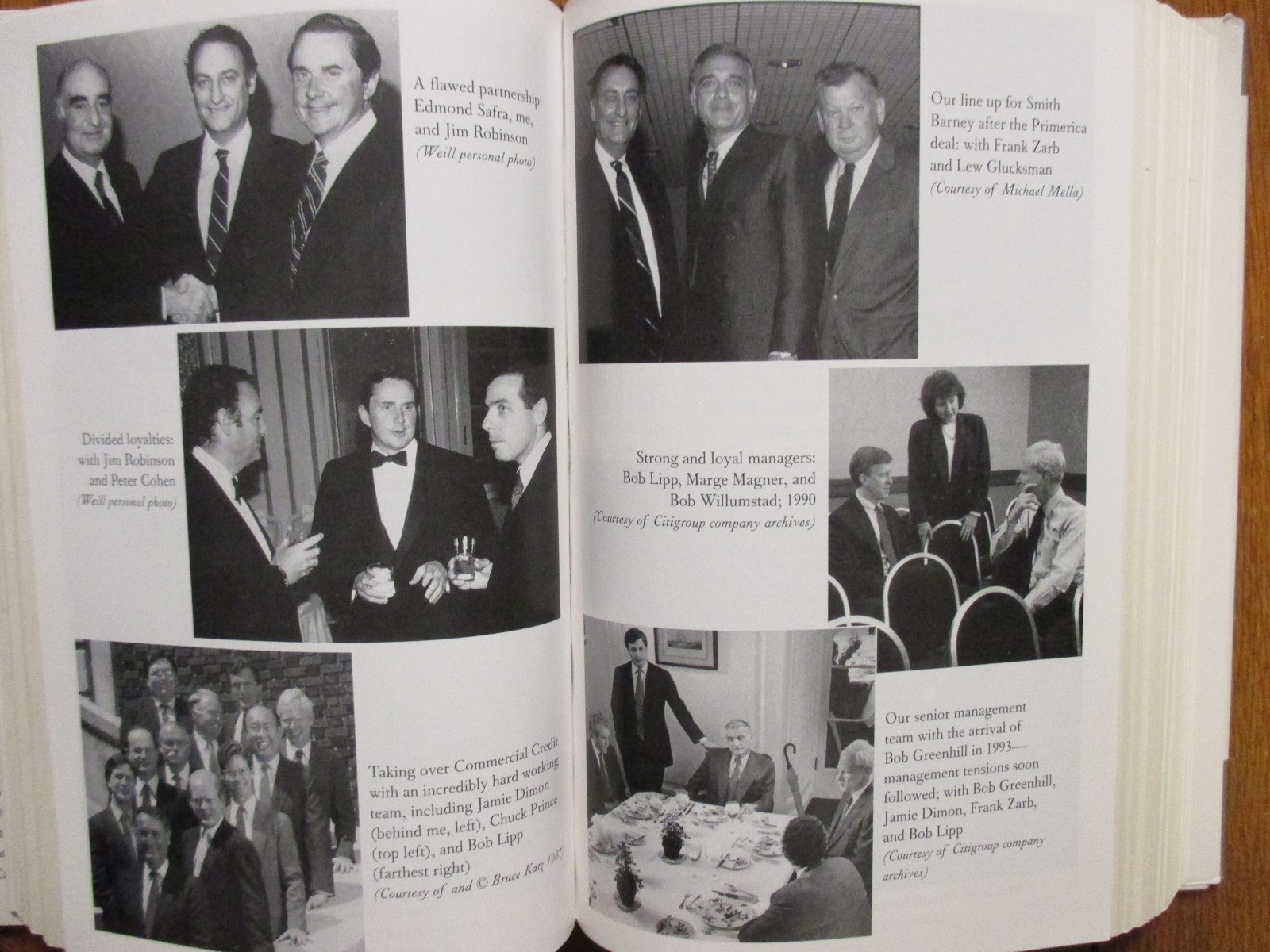 SANDY WEILL Signed Book ("THE REAL DEAL"-2006 First Edition Hardback ...