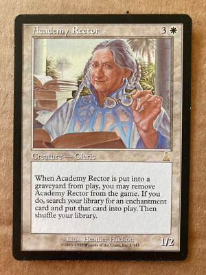 MTG Academy Rector Urza's Destiny Magic the Gathering Card NM 1999 | eBay