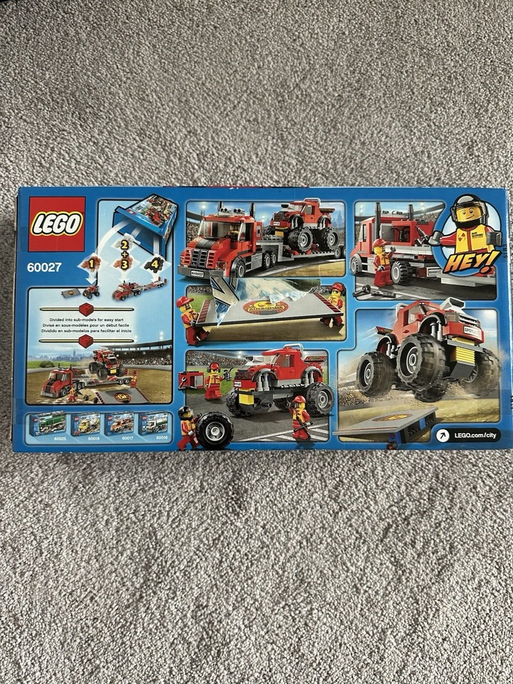 Lego City Monster Truck Transporter 60027 Brand New | eBay