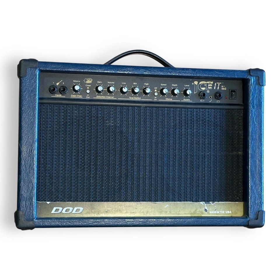 DOD Amp ICE IT With EHO 60 Watt Vintage 1997 Amp 2x8” See Video | eBay