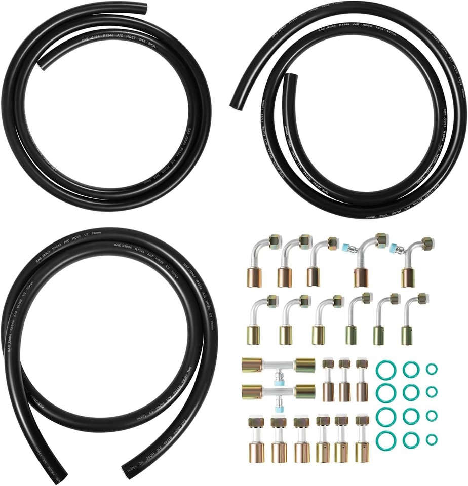 for Custom Air Conditioning Lines AC.121.001 Universal A/C Hose and ...