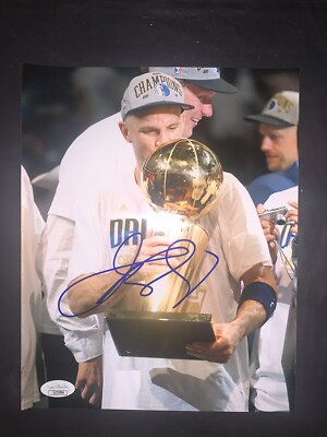 Jason Kidd Signed 8x10 Photo Autographed JSA COA Dallas Mavericks HOF ...
