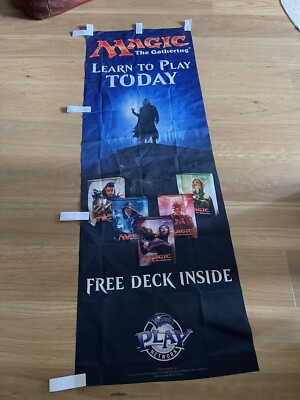 Magic The Gathering Banner - Rare Promotional banner 150 X 50cm | eBay ...