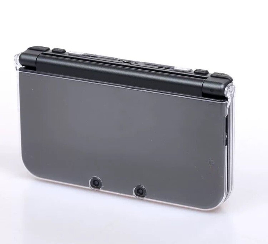 Clear Crystal Hard Shell Skin Transparent Case Cover For Nintendo 3DS ...